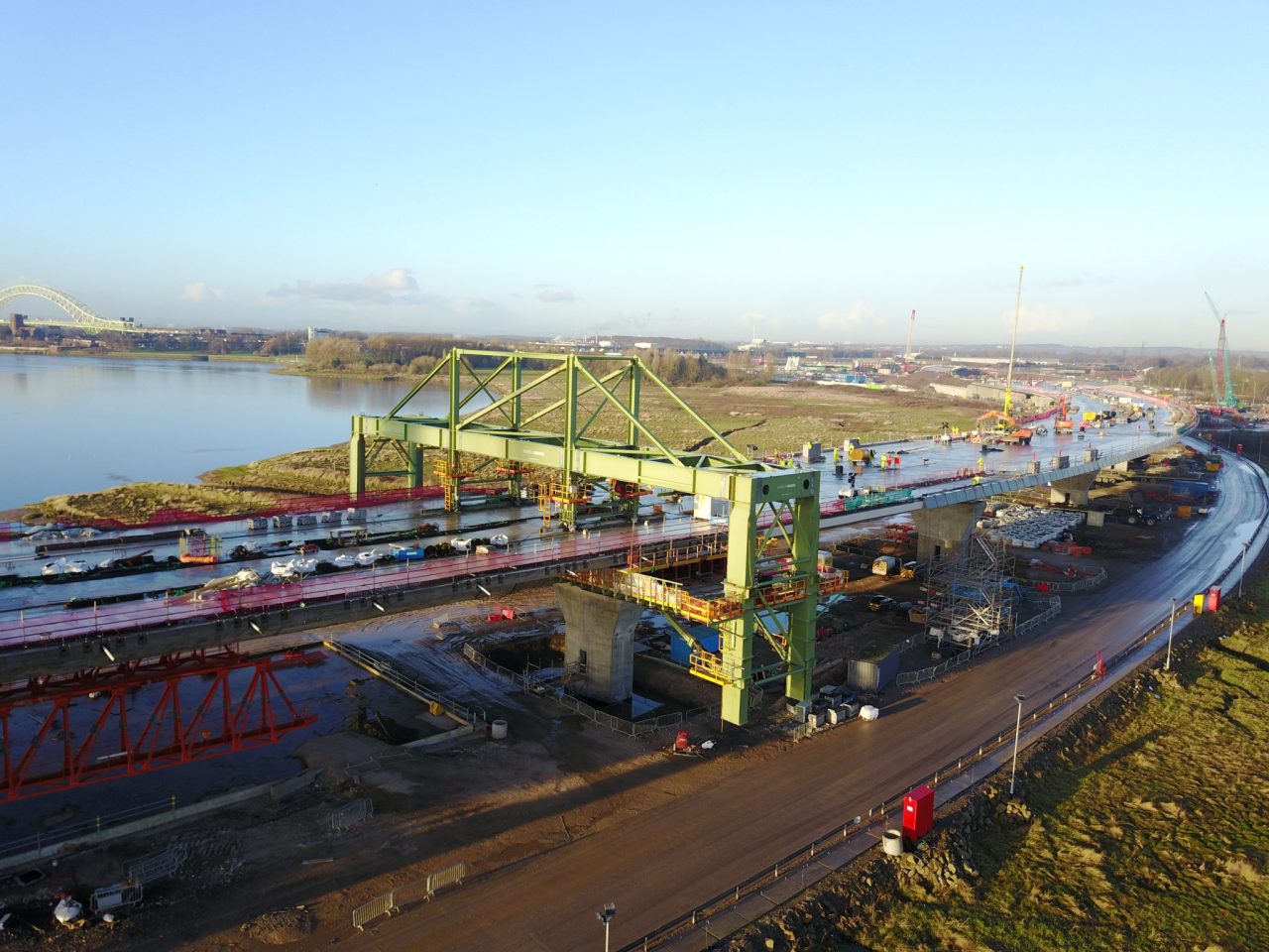Wings formwork travellers for Mersey Gateway Bridge | Rubrica Bridges